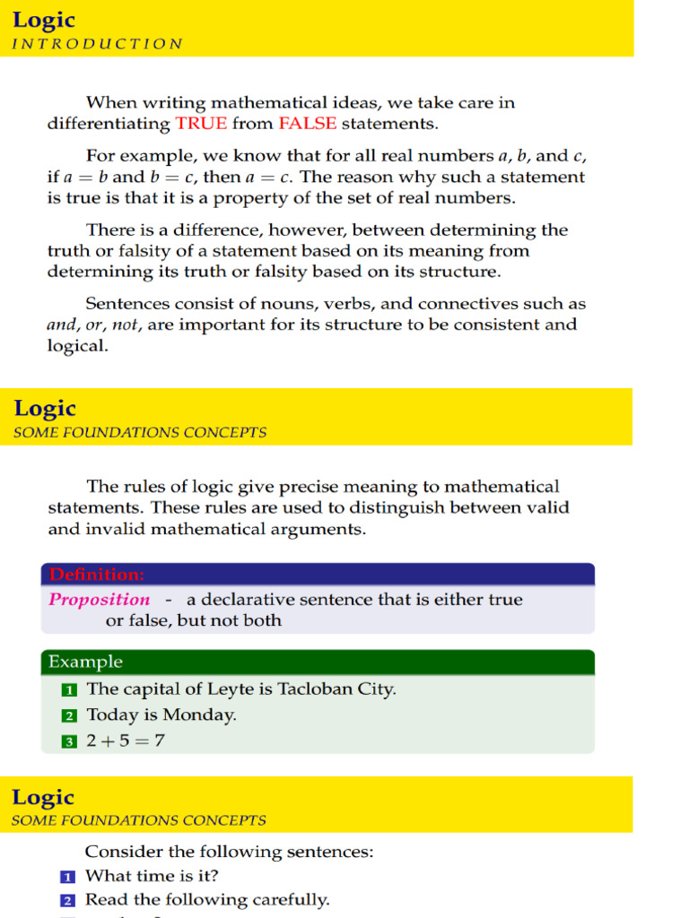 Logic | PDF