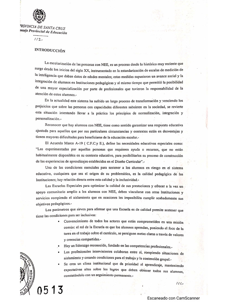 RESOLUCION 513 | PDF