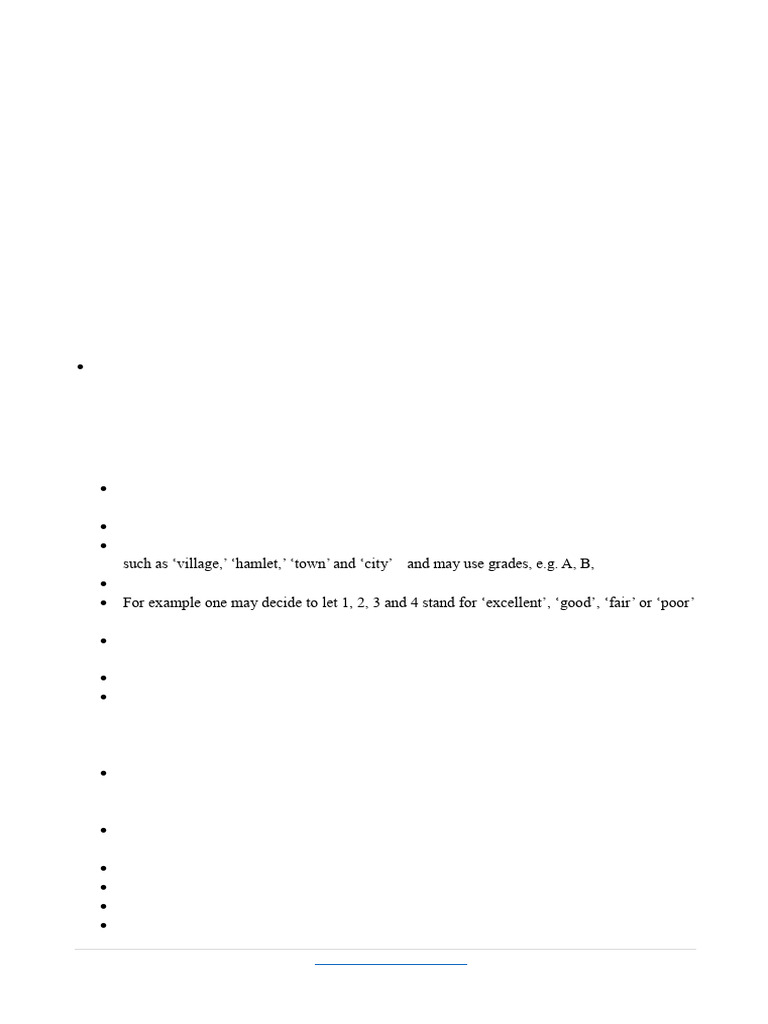 Geostatistics Notes 2021-30 | PDF | Level Of Measurement | Mean