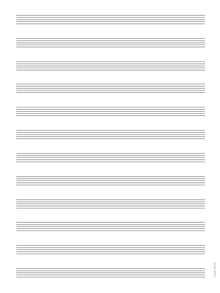 Template Partitura | PDF
