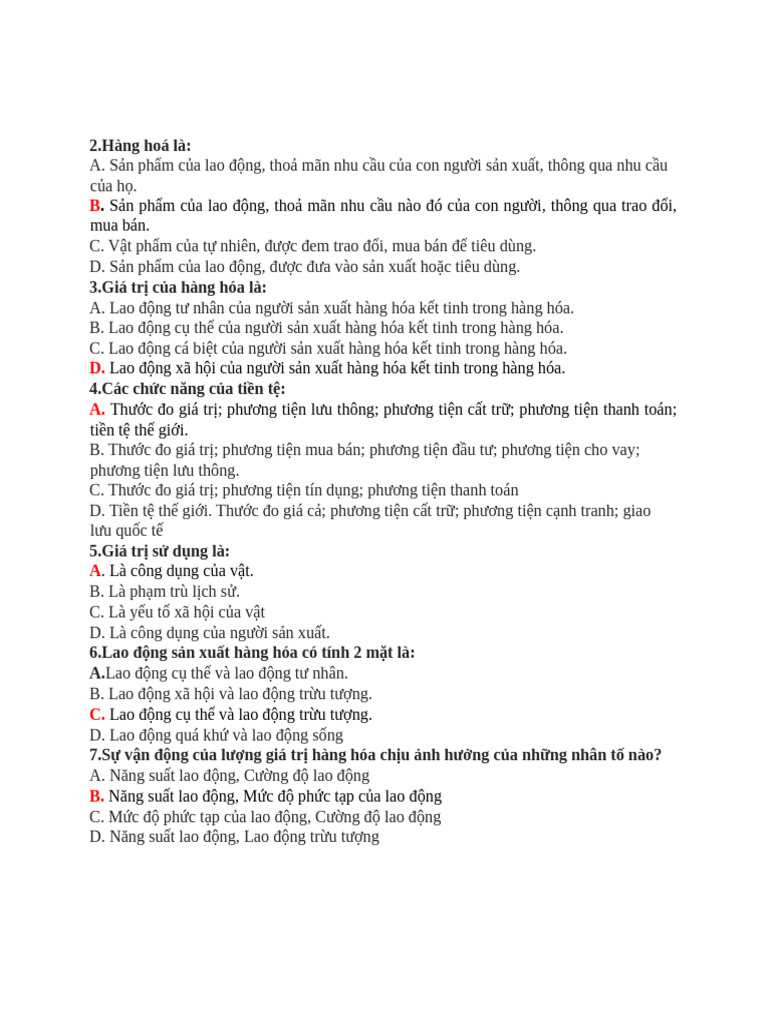 TN C A Cô KTCT | PDF