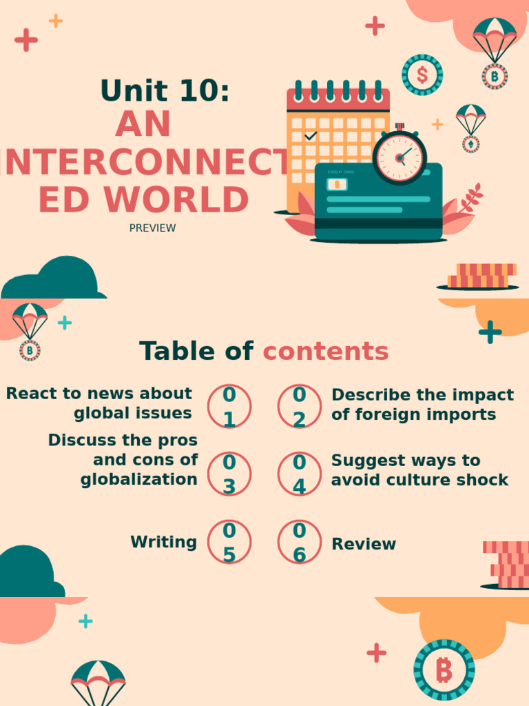 ENT503 - Unit 10 - An Interconnected World | PDF | Globalization ...