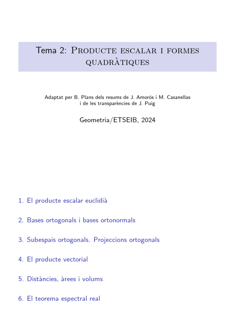 Geo Tema 2 | PDF