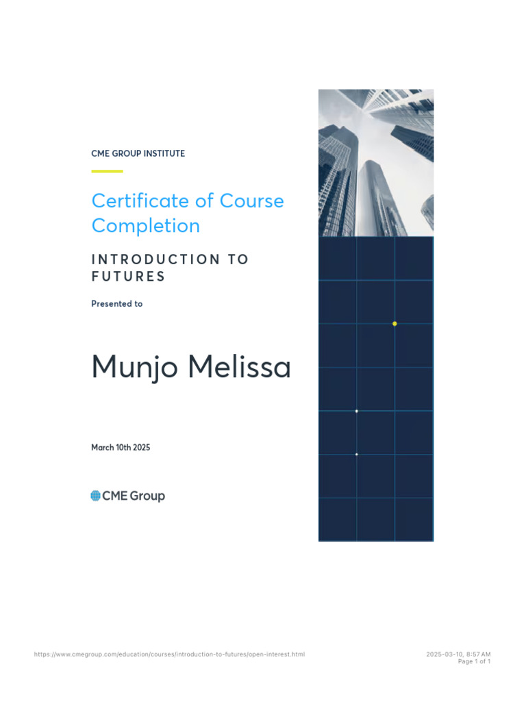 Open Interest - CME Group | PDF