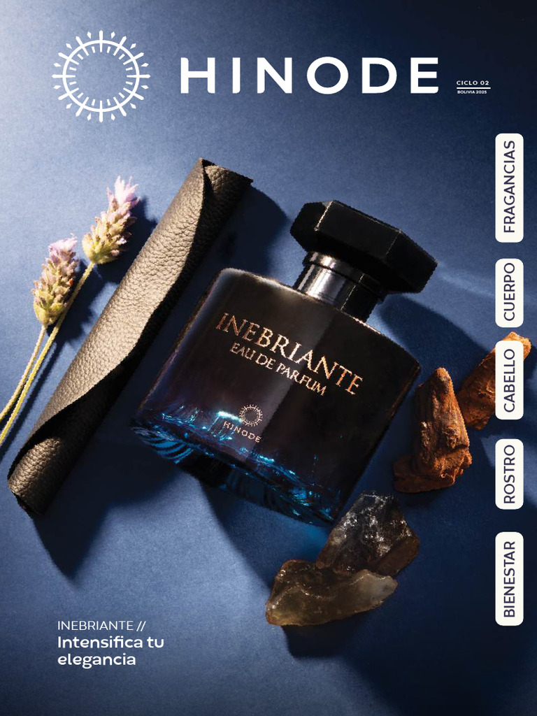 Catlogo Hinode Bolvia Ciclo 2 2025 - Comprimido | PDF | Perfume