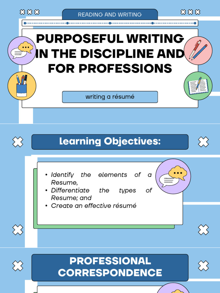 4th Lesson-6 Professional-Correspondence | PDF