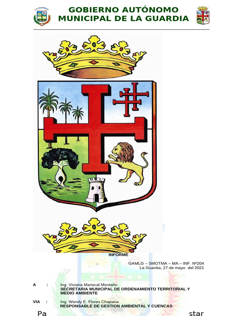 Inf. de Revisión Del Iaa - Gestión 2020 - Etasa Empresa de Transformacion Agroindustrial. | PDF ...