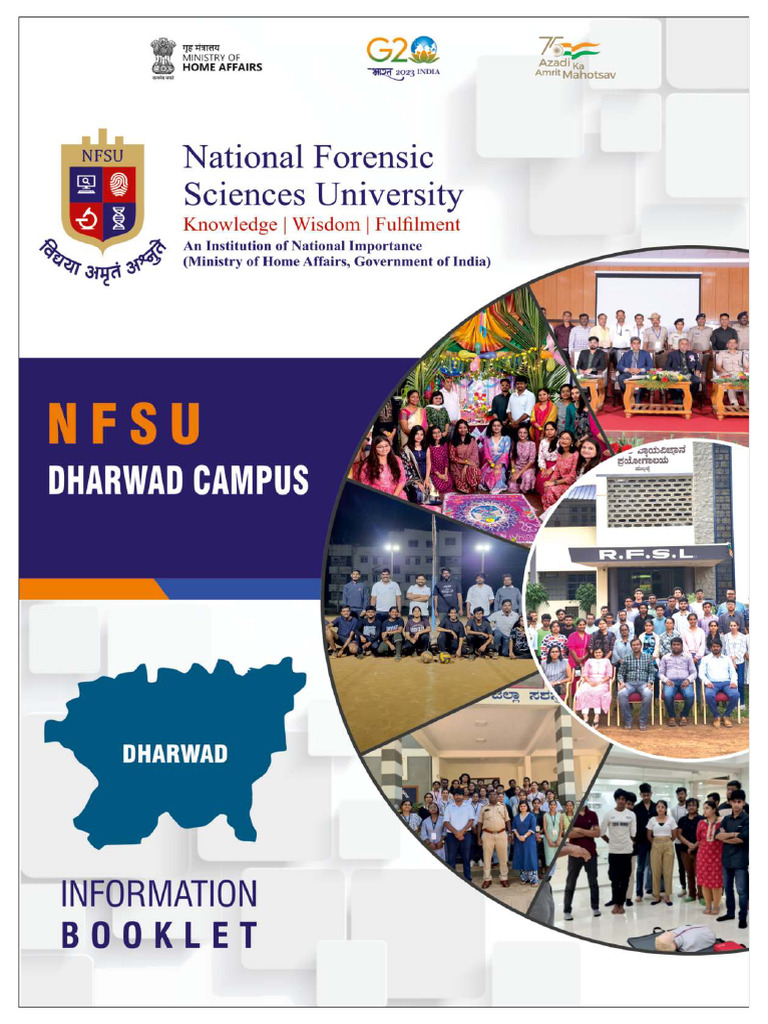 NFSU Dharwad_Brochure | PDF