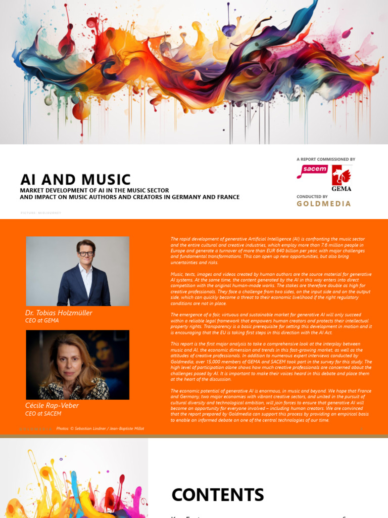 AI and Music Goldmedia | PDF | Artificial Intelligence | Intelligence ...