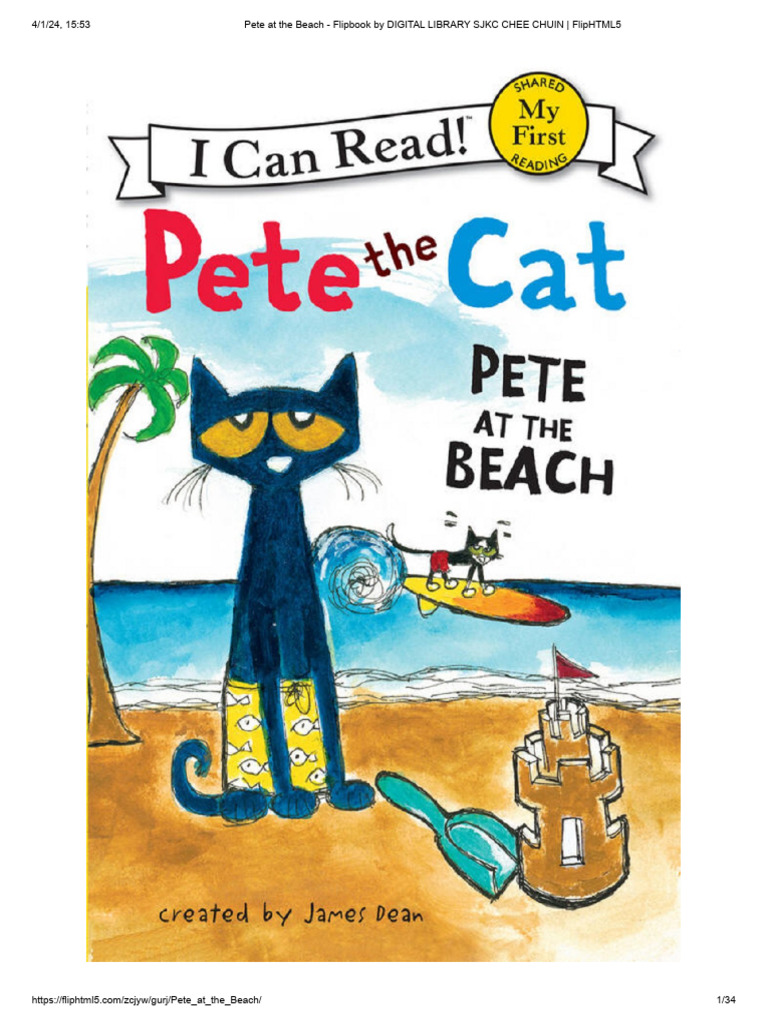 Pete at the Beach - Flipbook by DIGITAL LIBRARY SJKC CHEE CHUIN _ FlipHTML5 | PDF