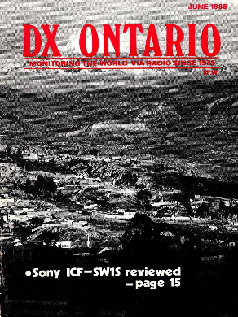 Ontario DX Association Magazine June 1988 | PDF