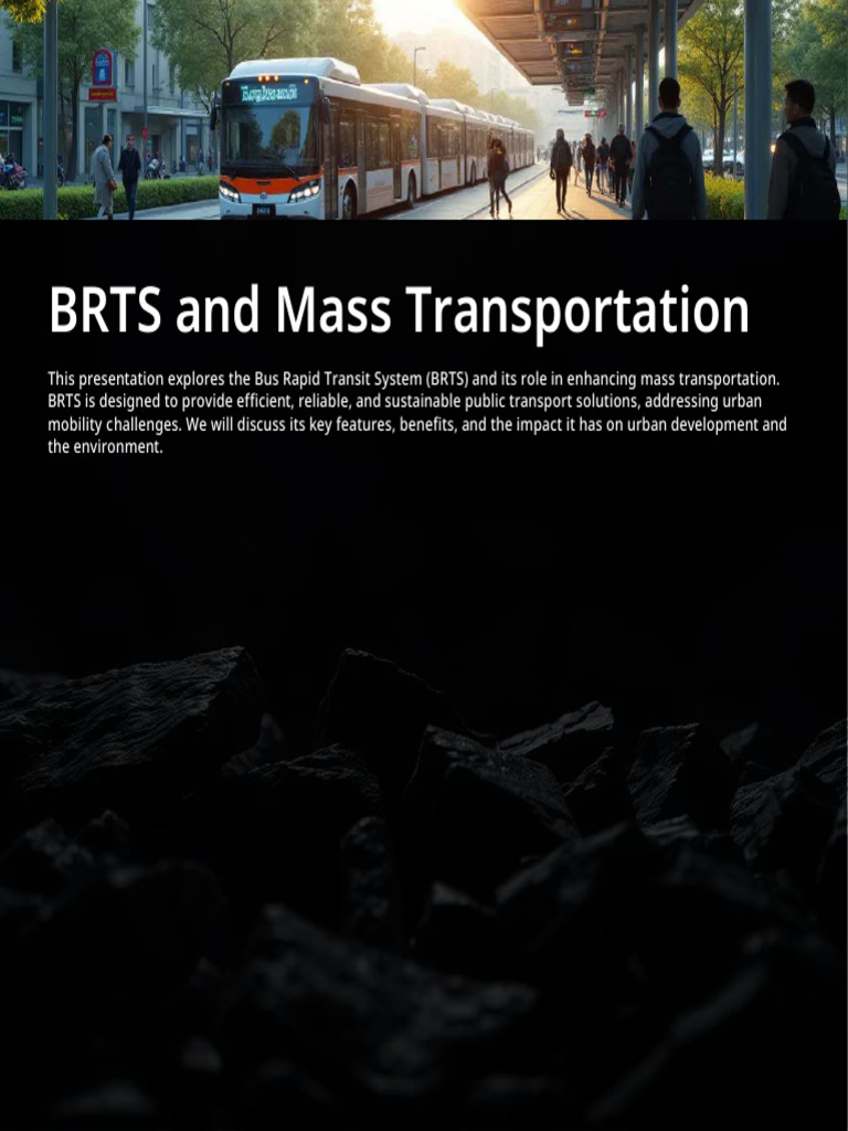 BRTS and Mass Transportation (3) | PDF | Public Transport | Transport