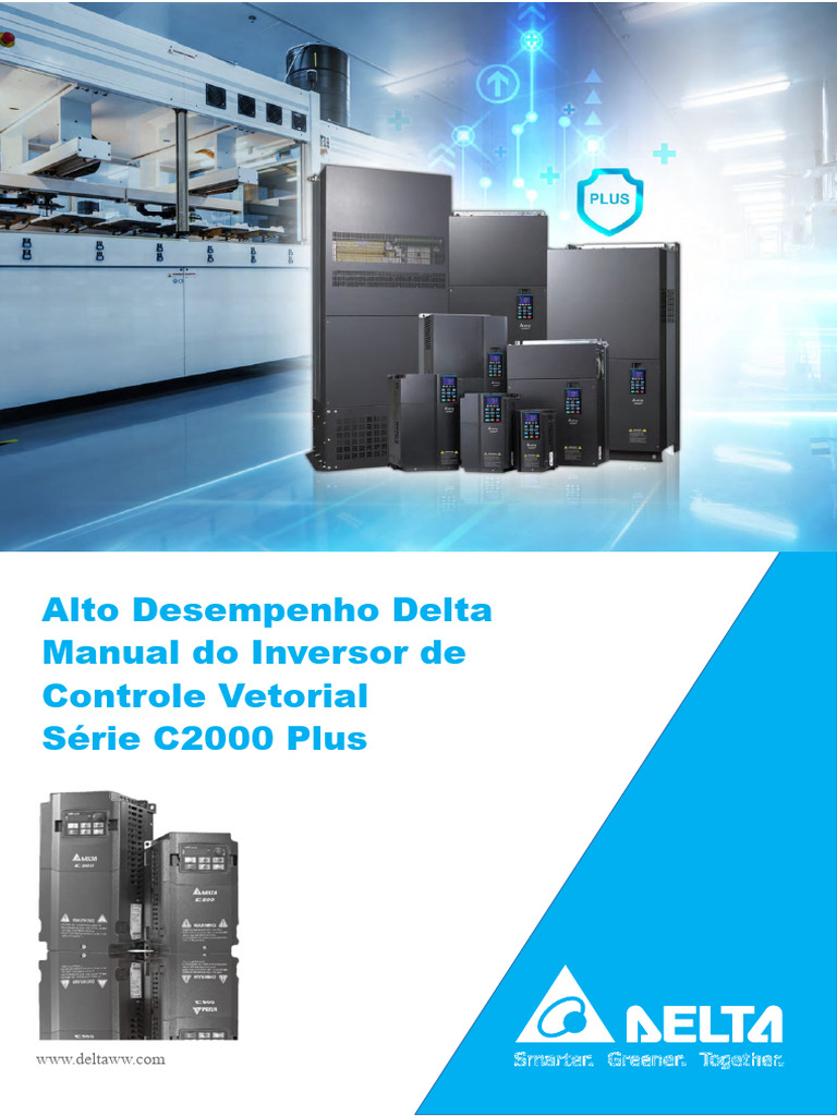DELTA IA-MDS C2000-Plus Manual PT | PDF | Fonte de energia | Corrente ...