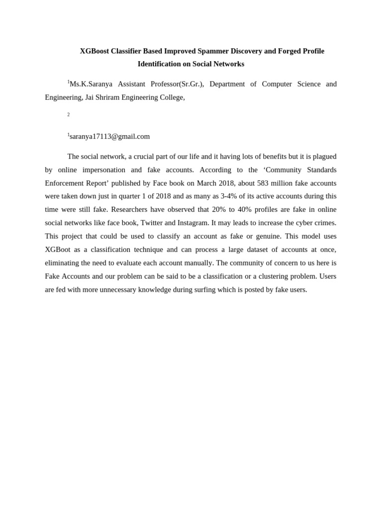 XGBoost Classifier Based | PDF