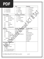 Confusing SAT Transitions | PDF | Career & Growth | Self-Improvement