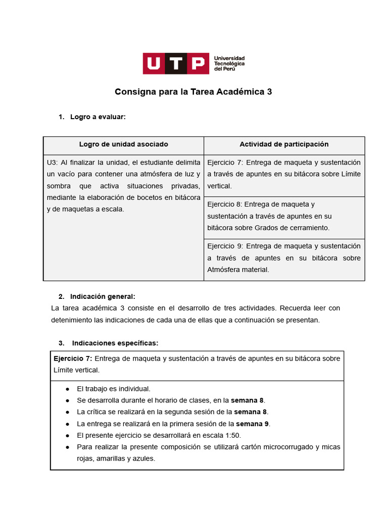 Consigna de TA3 | PDF