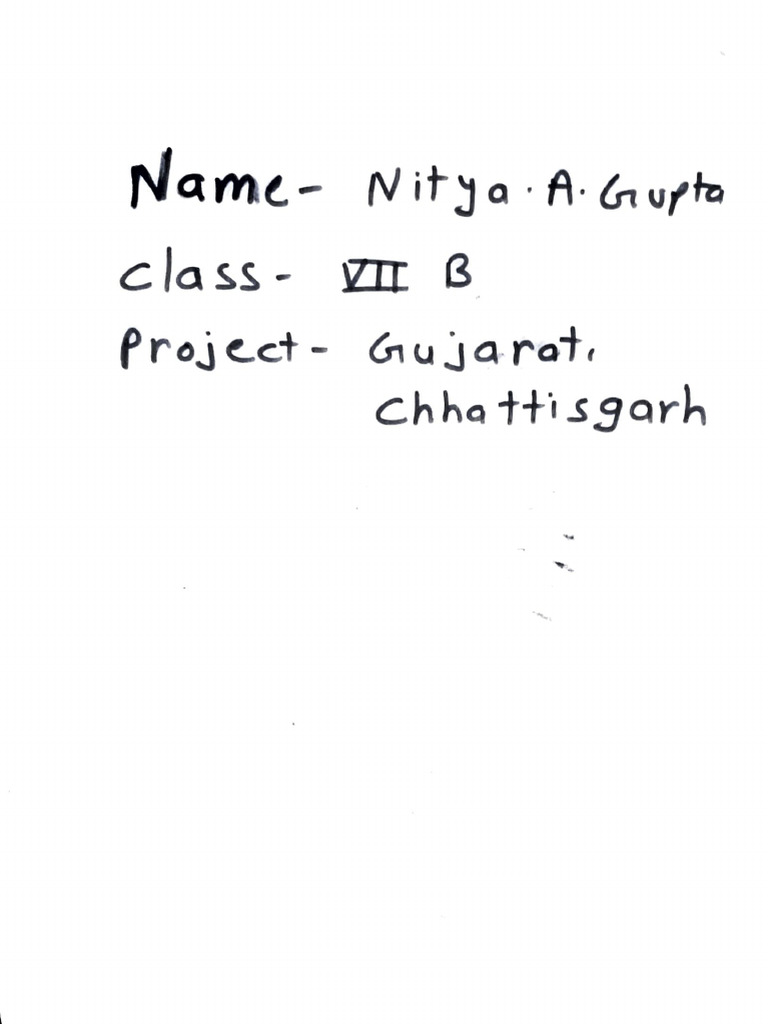 SS Project Nitya Gupta | PDF