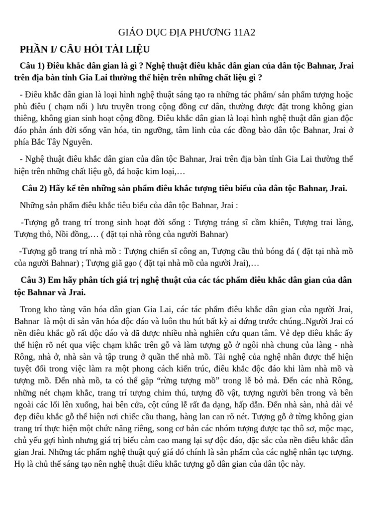 GIÁO-DỤC-ĐỊA-PHƯƠNG-11A2 | PDF