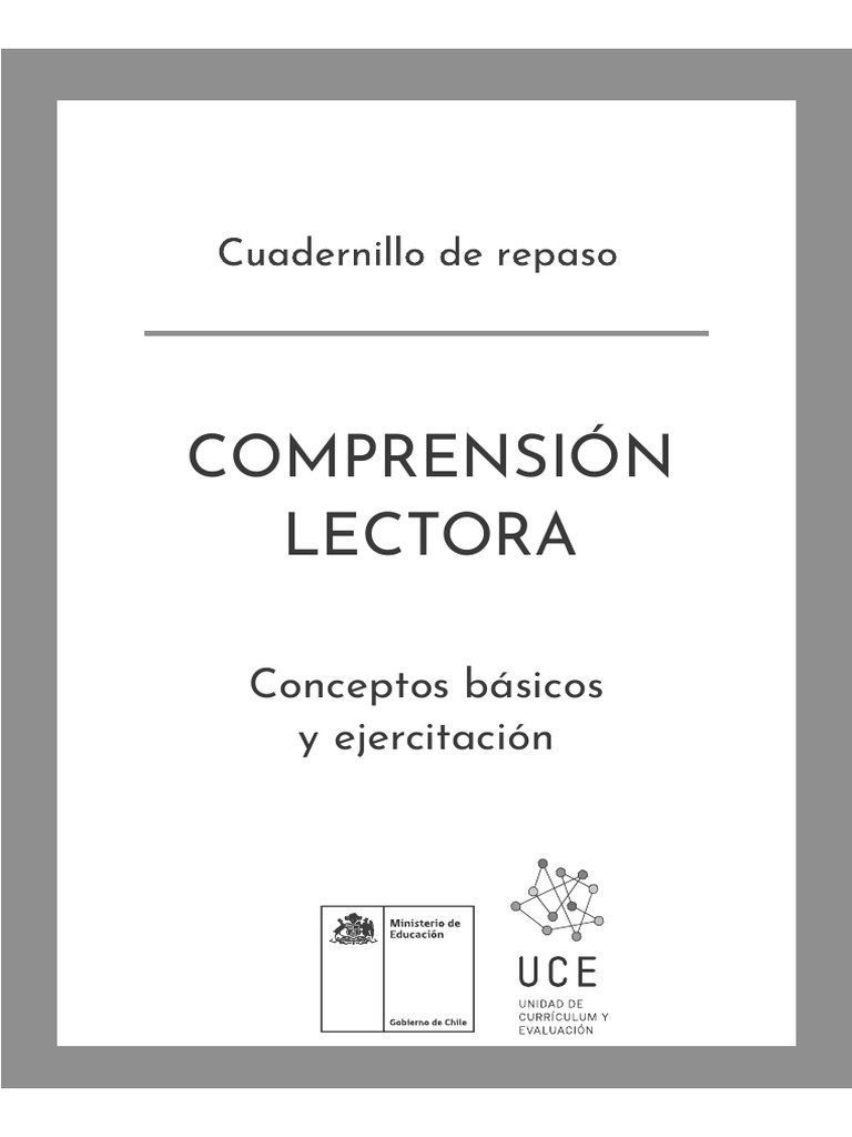 Cuadernillo Comprensión Lectora ESO | PDF | Comprensión lectora | Narración