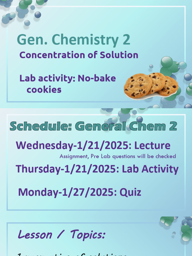 Gen Chemistry 2 LM Jan 22 To 27 | PDF | Concentration | Mole (Unit)