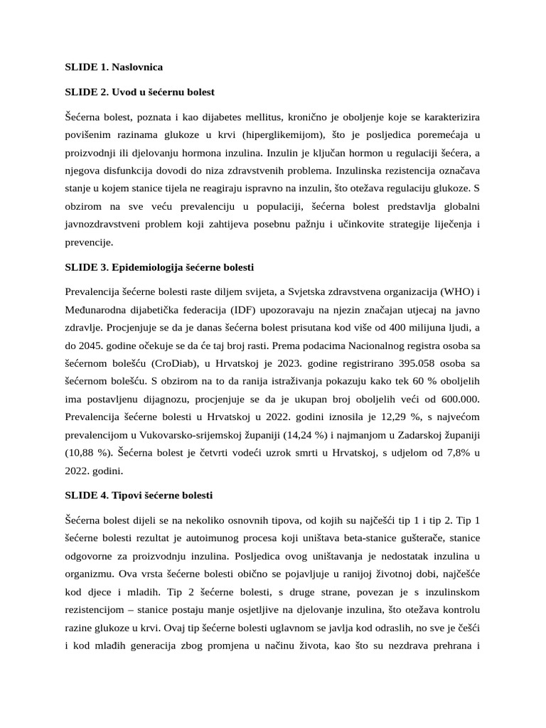 Zdravstvena Njega Kod Šećerne Bolesti I Regulacija Razine Šećera U Krvi, Babić, Beker, Latečki ...