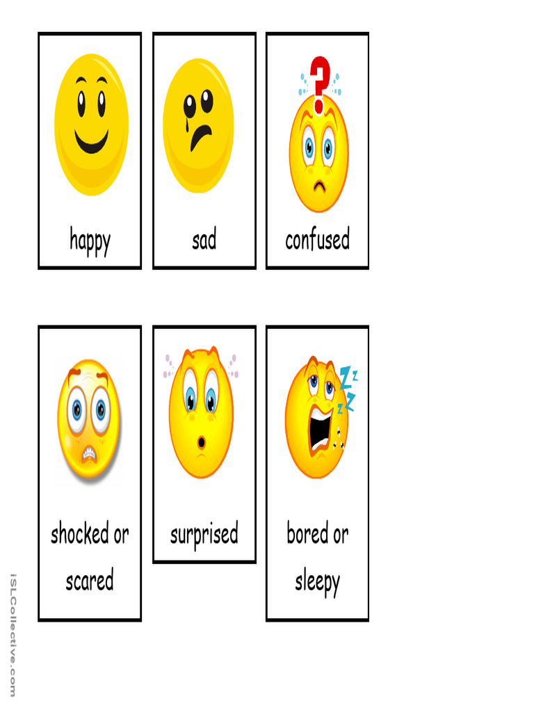 Emotions (Flashcards) | PDF