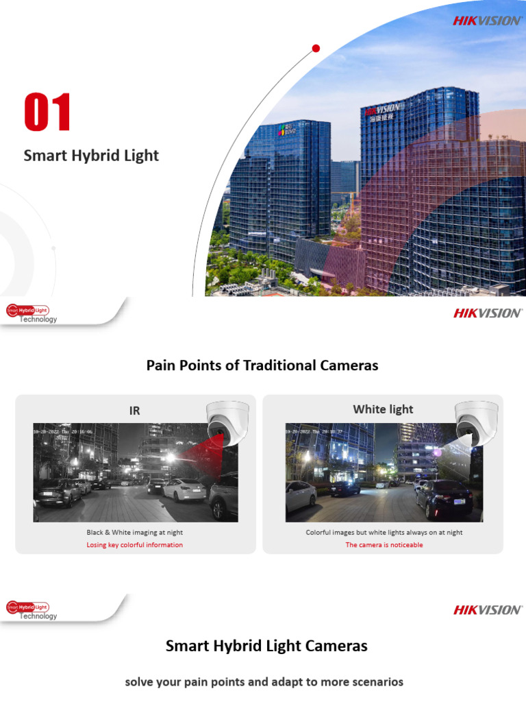 Hikvision ColorVu & Smart Hybid Light | PDF | Infrared | Camera
