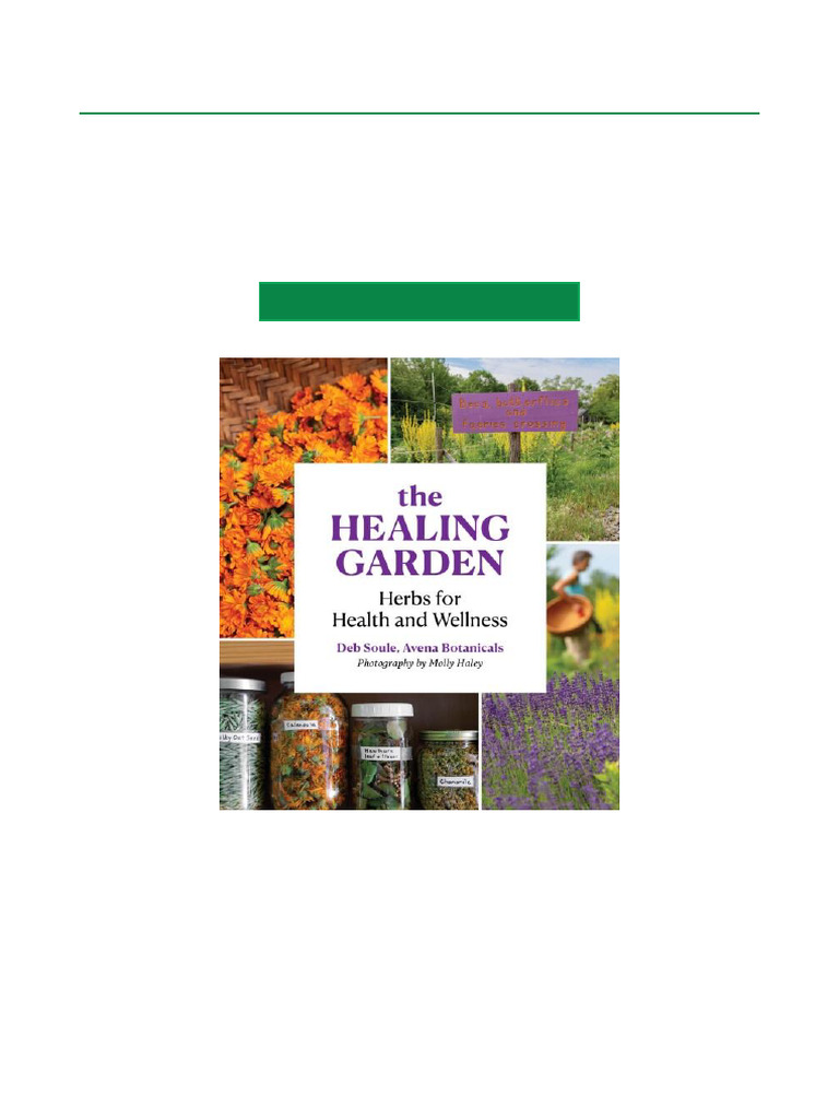 Healing Garden: Herbal Wellness Guide | PDF