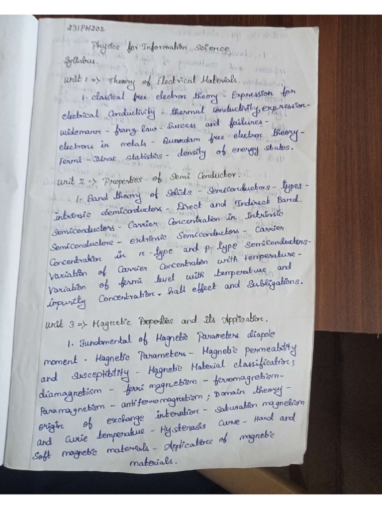 Physics Unit 1 Note | PDF