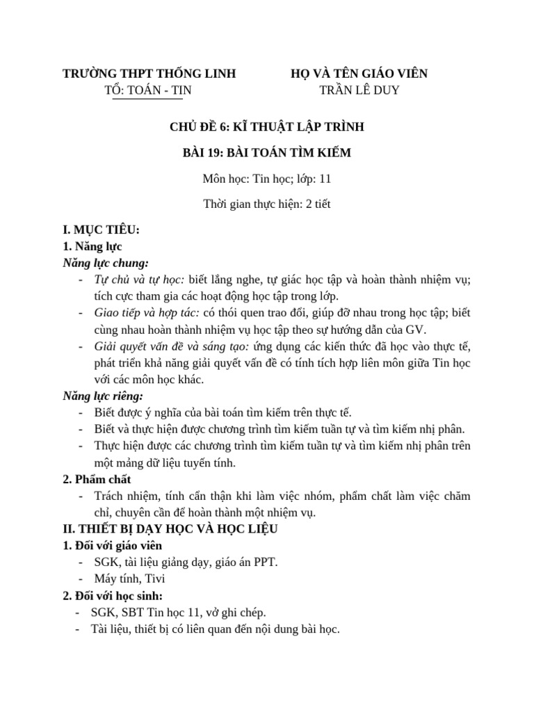 Bài 19 Tin 11 KNTT-KHMT | PDF