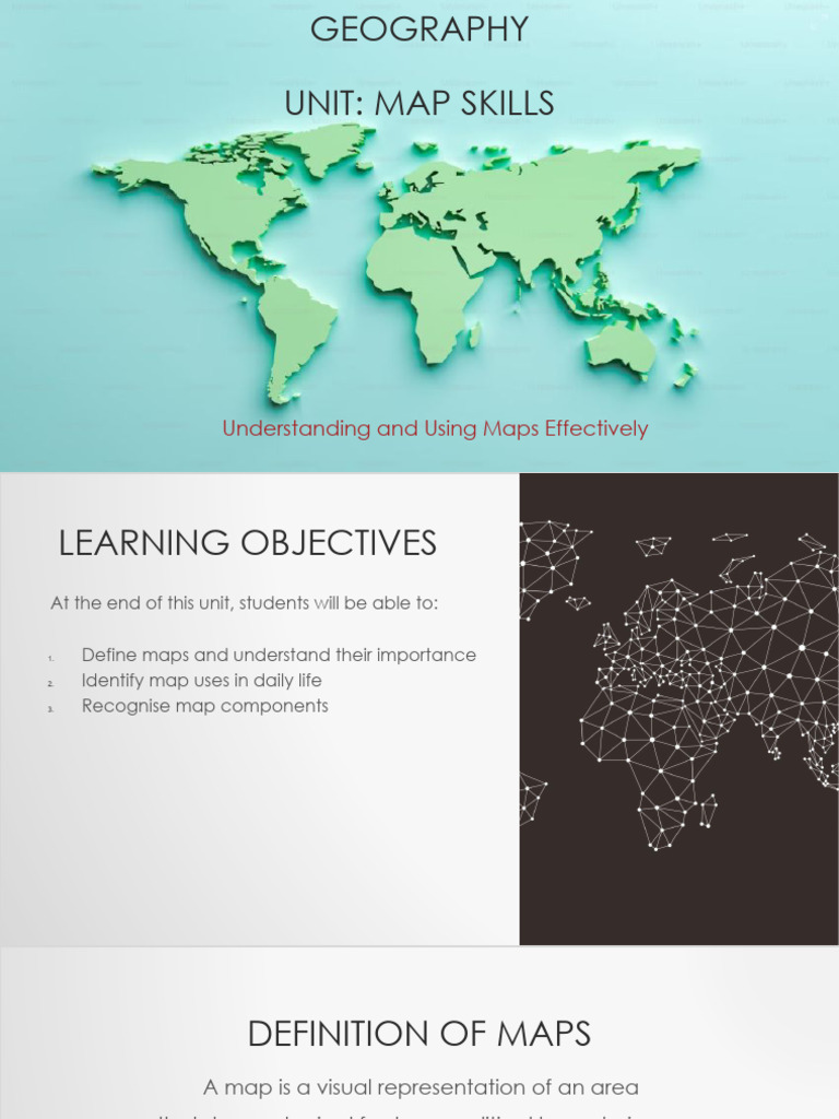 1 Introduction To Map Skills | PDF