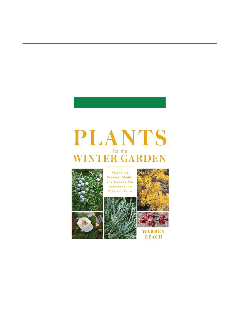 Top Reading Plants For The Winter Garden Perennials, Grasses, Shrubs ...