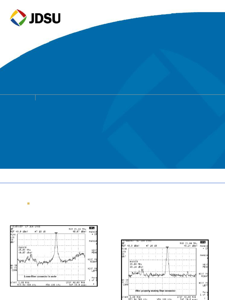 CATV System Sweep Overview | PDF | Electronics | Computer Engineering