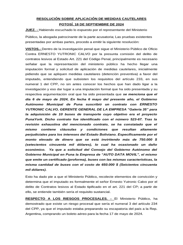 ACTA RESOLUCION Sellos | PDF | Mandato