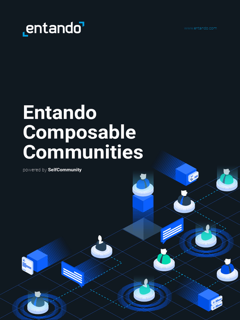BRIEF - Entando - Composable Communities. | PDF | Customer Relationship Management | Analytics