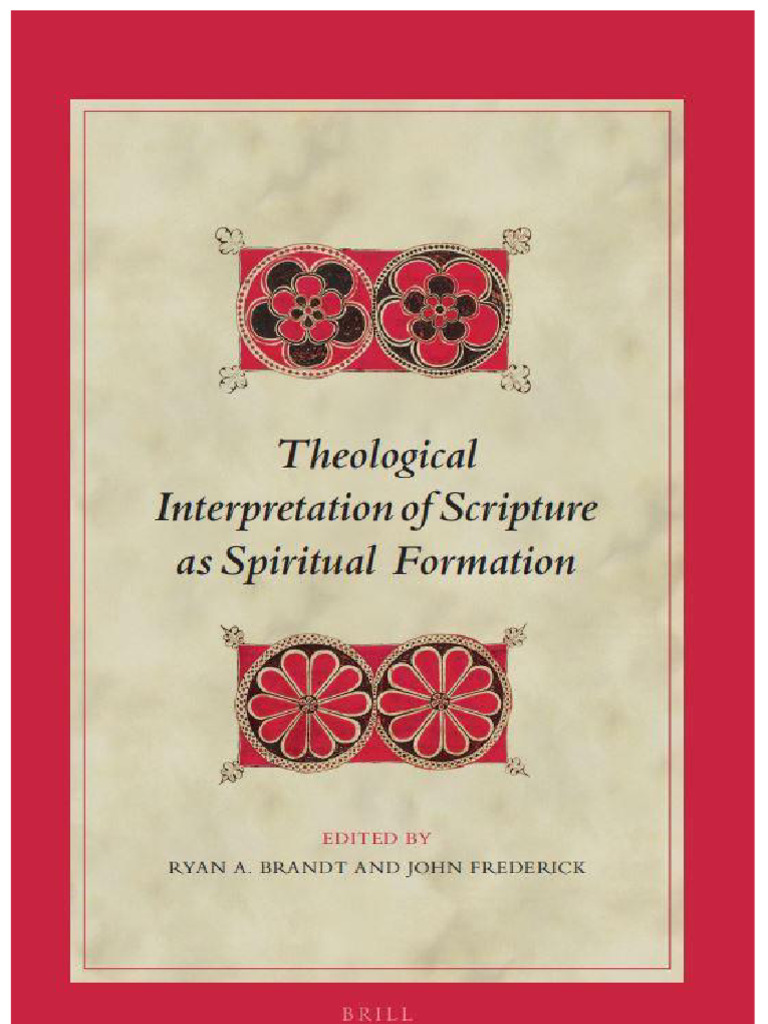 Theological Interpretation of Scripture | PDF