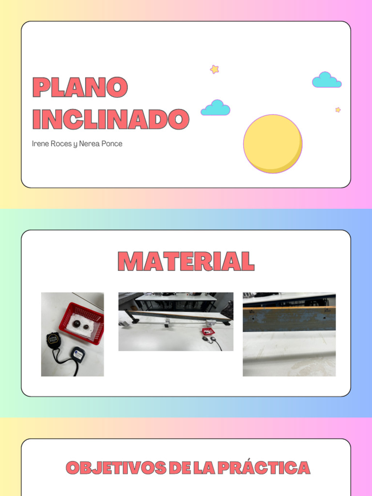 Friction and Gravity Education Presentation in Peach and Yellow Animated Style | PDF