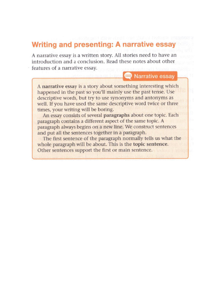 Narrative Essay Grade 8 | PDF | Essays | Learning
