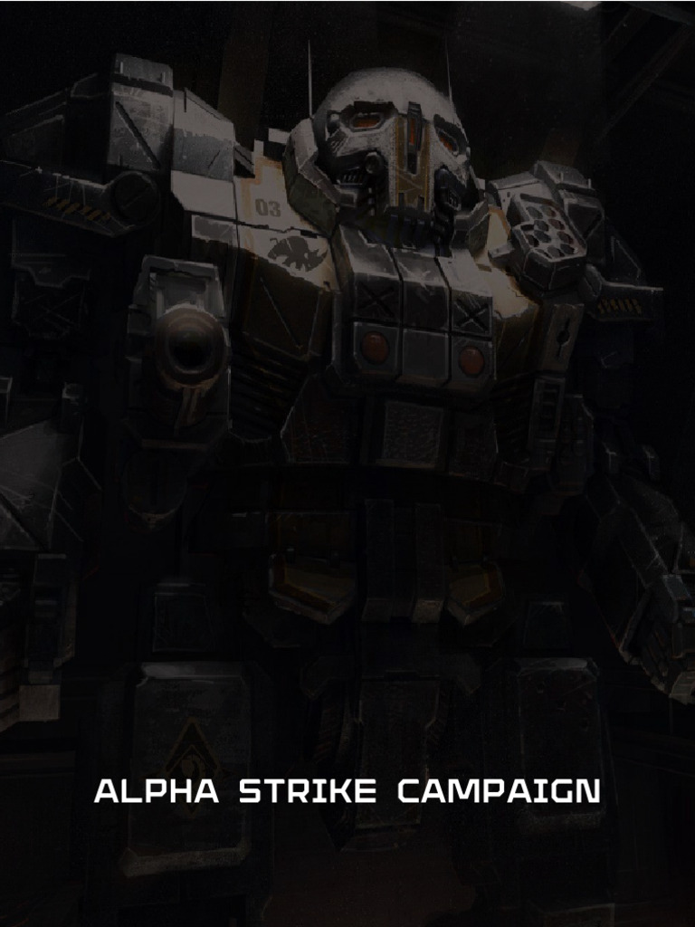 Alpha Strike Chaos Campaign | PDF | Artillery | Battle Tech