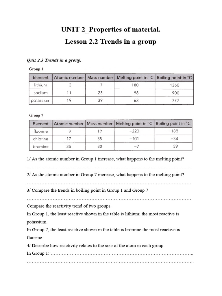 Unit 2_Quiz 2.3 | PDF