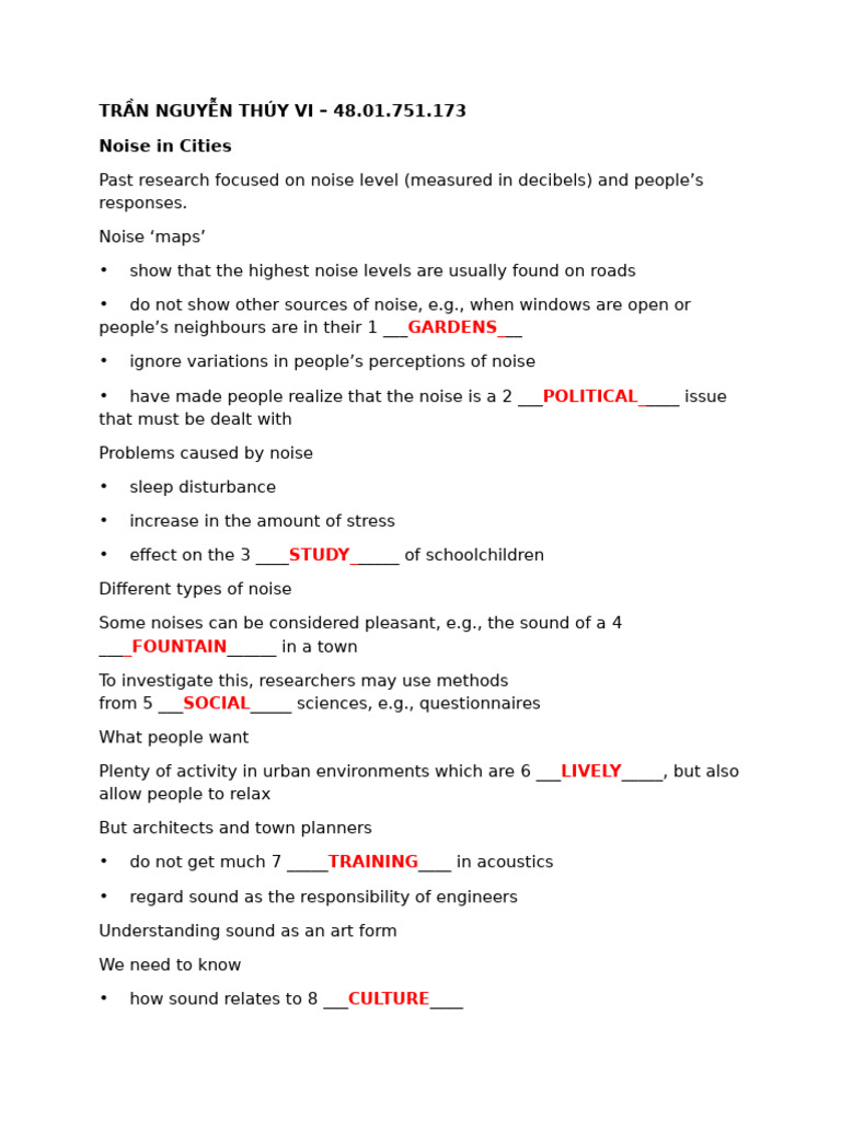 Listening Unit 9 Pdf