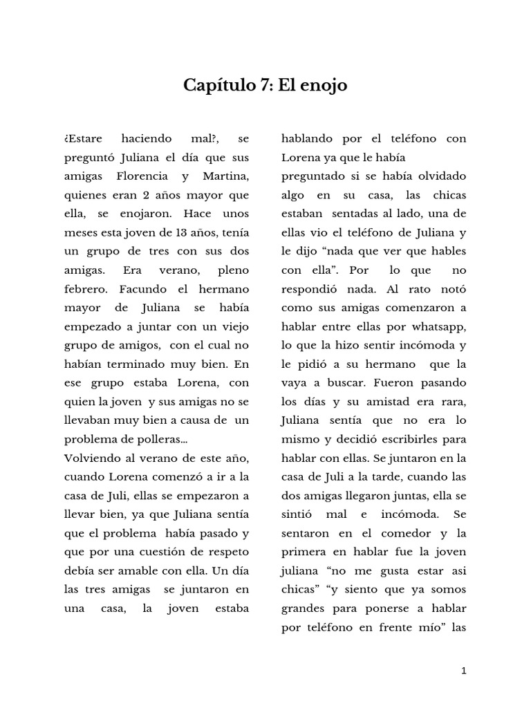 Amistades Tóxicas en la Adolescencia | PDF