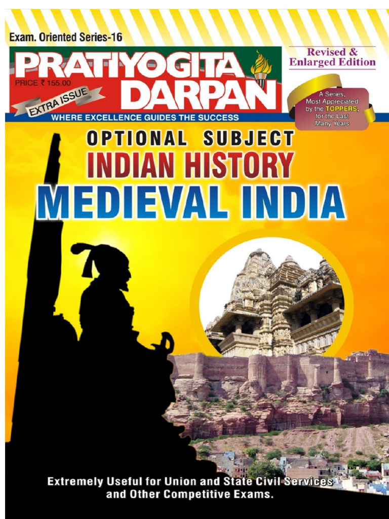 Pratiyogita Darpan Extra Issue - Indian History Medieval India Series 16 PDF Stark | PDF