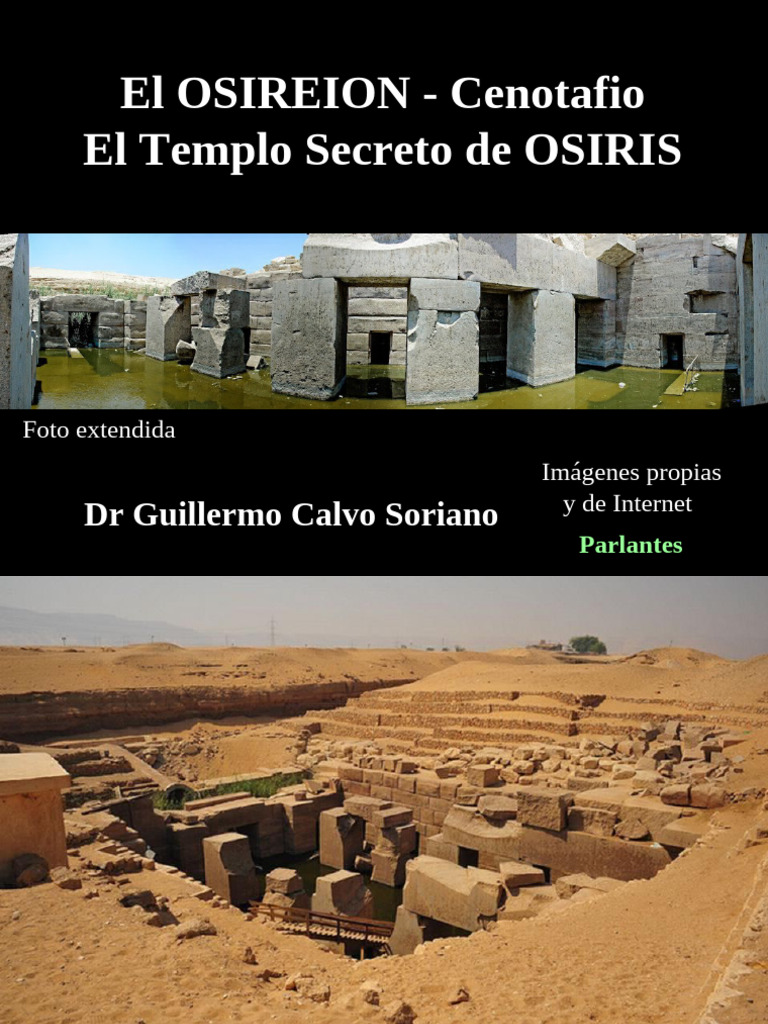 El Osireion: Templo de Osiris en Abydos | PDF