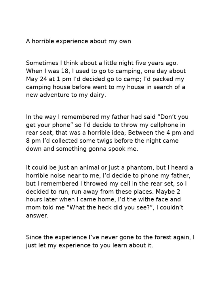 Writing Midterm Test | PDF