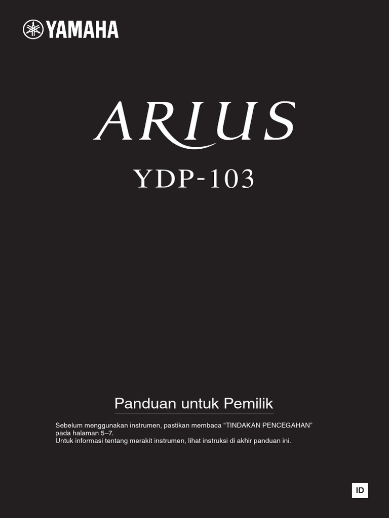 Panduan Penggunaan YDP-103 | PDF