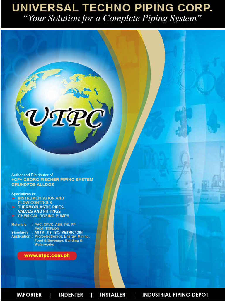 Universal Techno Piping Brochures | PDF | Pipe (Fluid Conveyance) | Welding