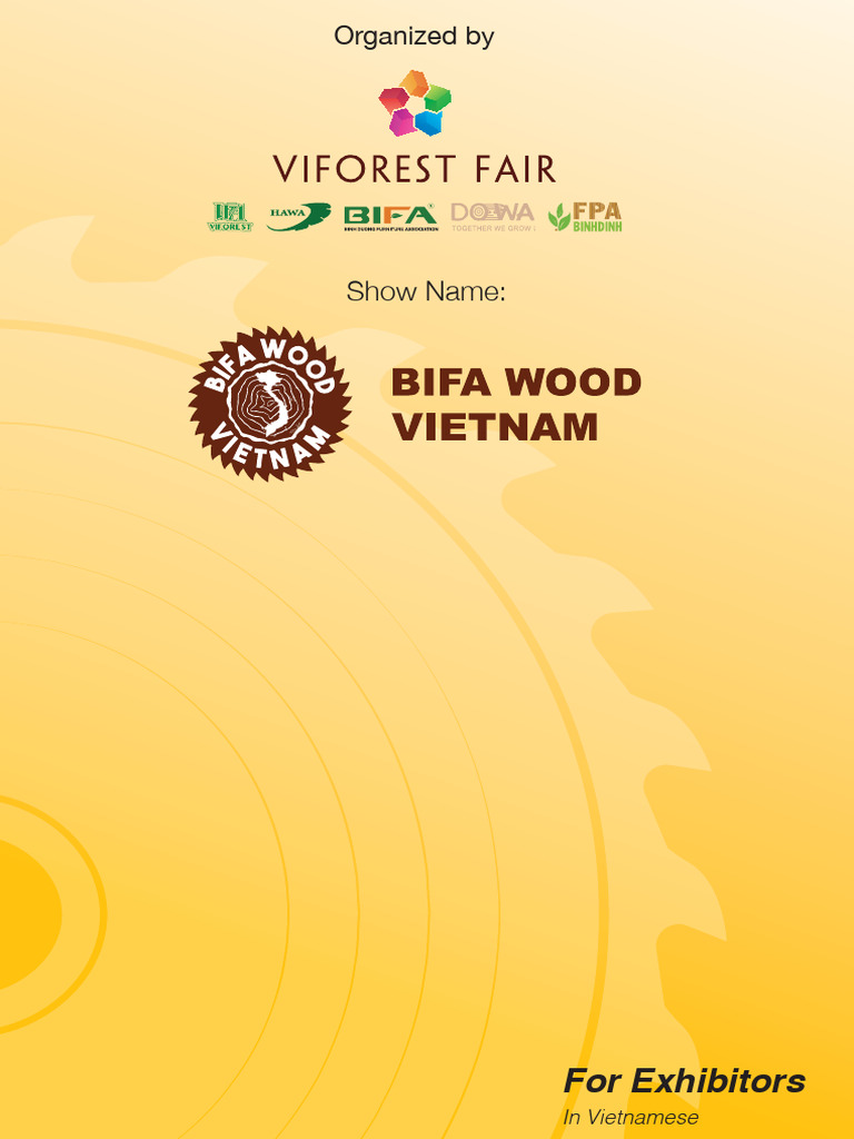 Brochure BIFA WOOD VIETNAM 2025 - Vie | PDF