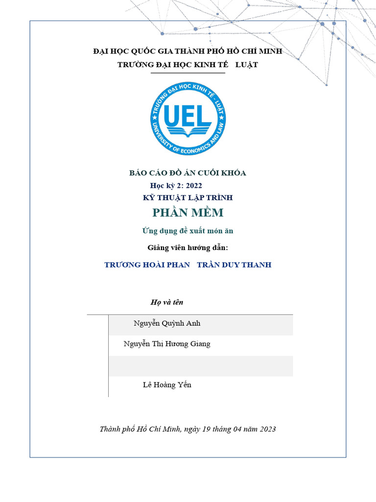 Báo Cáo NG D NG | PDF