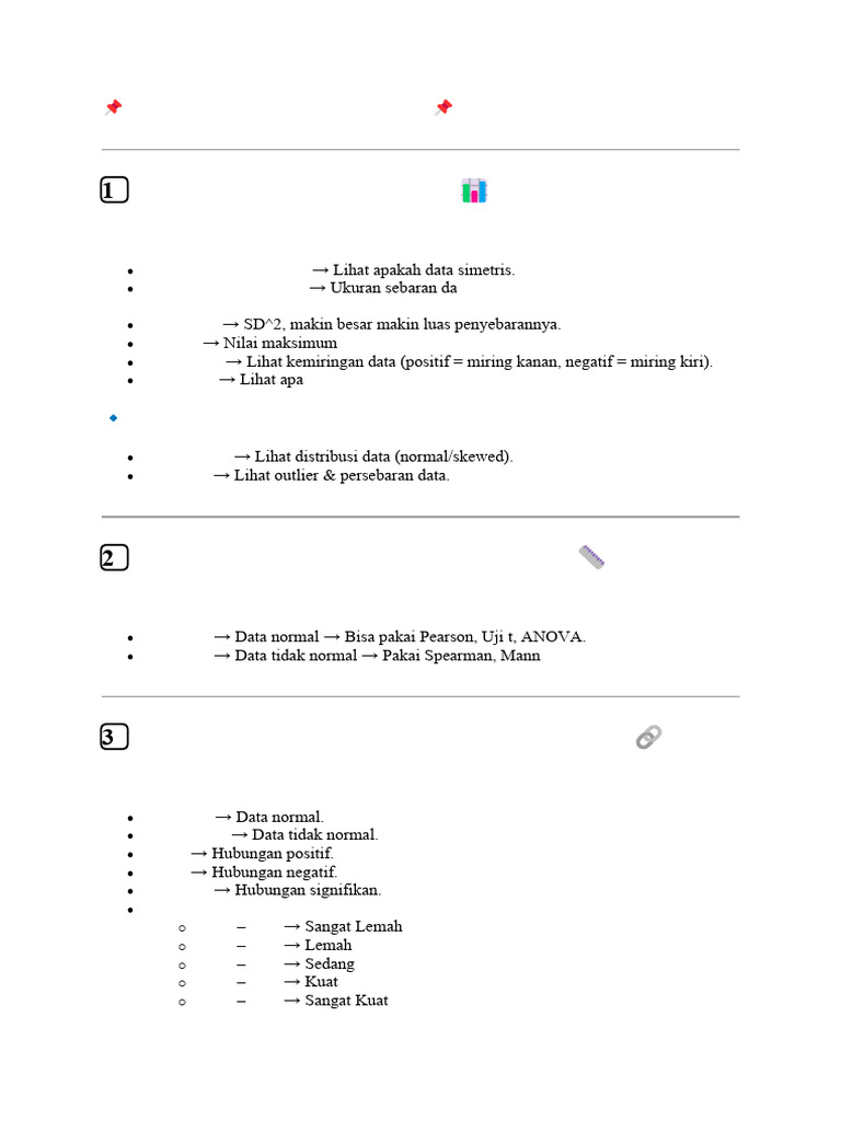 Panduan Uji Statistik di JASP | PDF